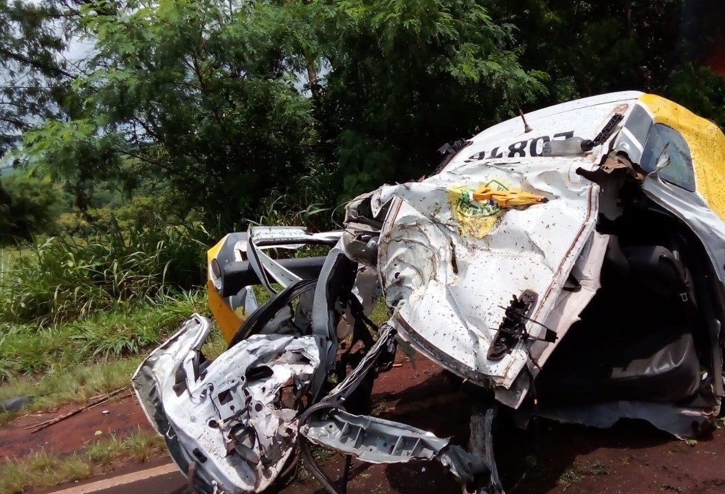 Dois PMs morrem em acidente em Paraíso do Norte